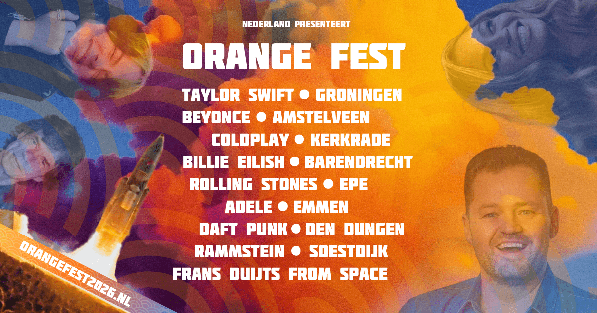 Republikeinen geven grootste oranjefeest ooit