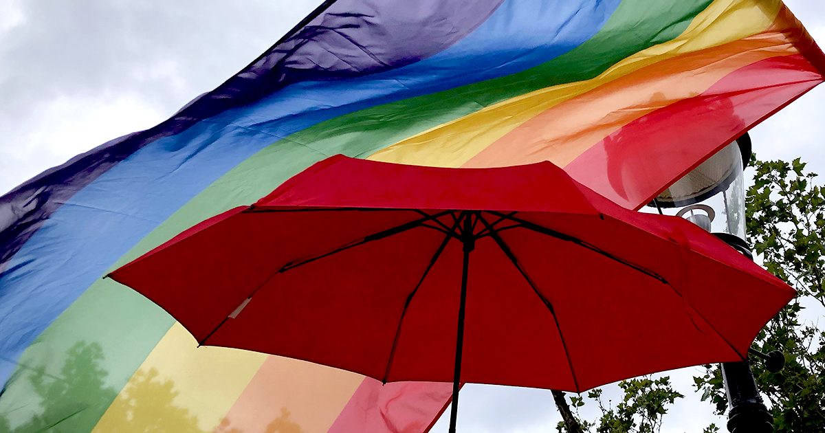 Vier sekswerker Pride op de Wallen
